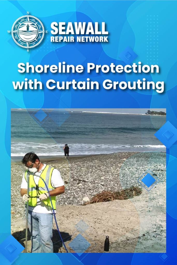 Shoreline Protection with Curtain Grouting - Seawall Repair Network